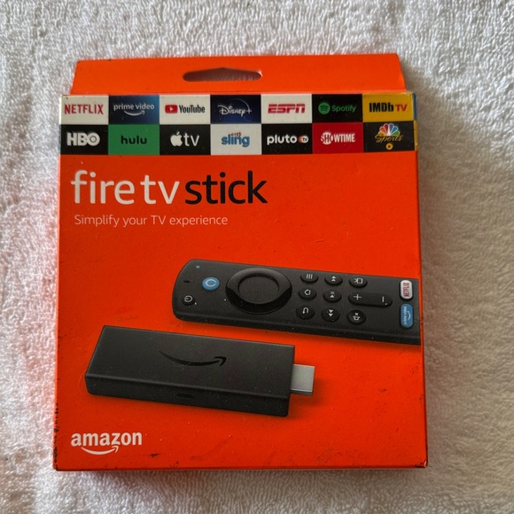 Amazon | Media | Amazon Fire Tv Stick Black And Orange Nwt | Poshmark